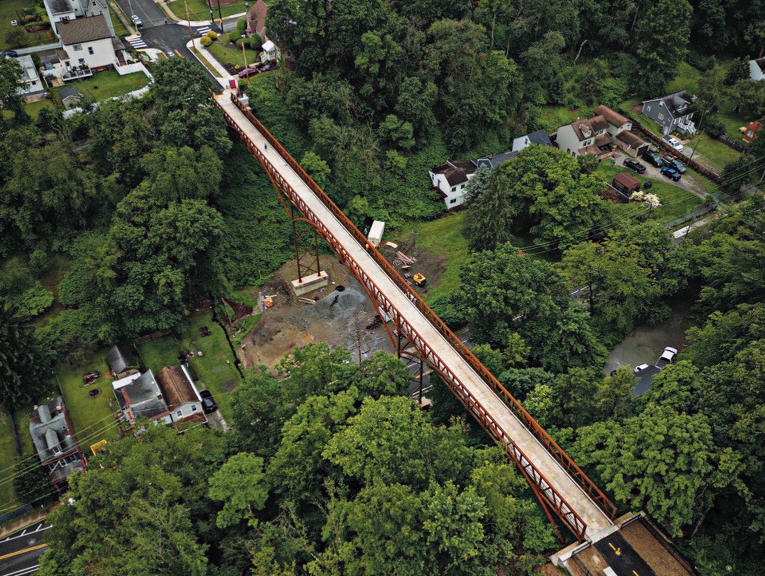 Newly installed Davis Ave. Bridge picture wins photo contest