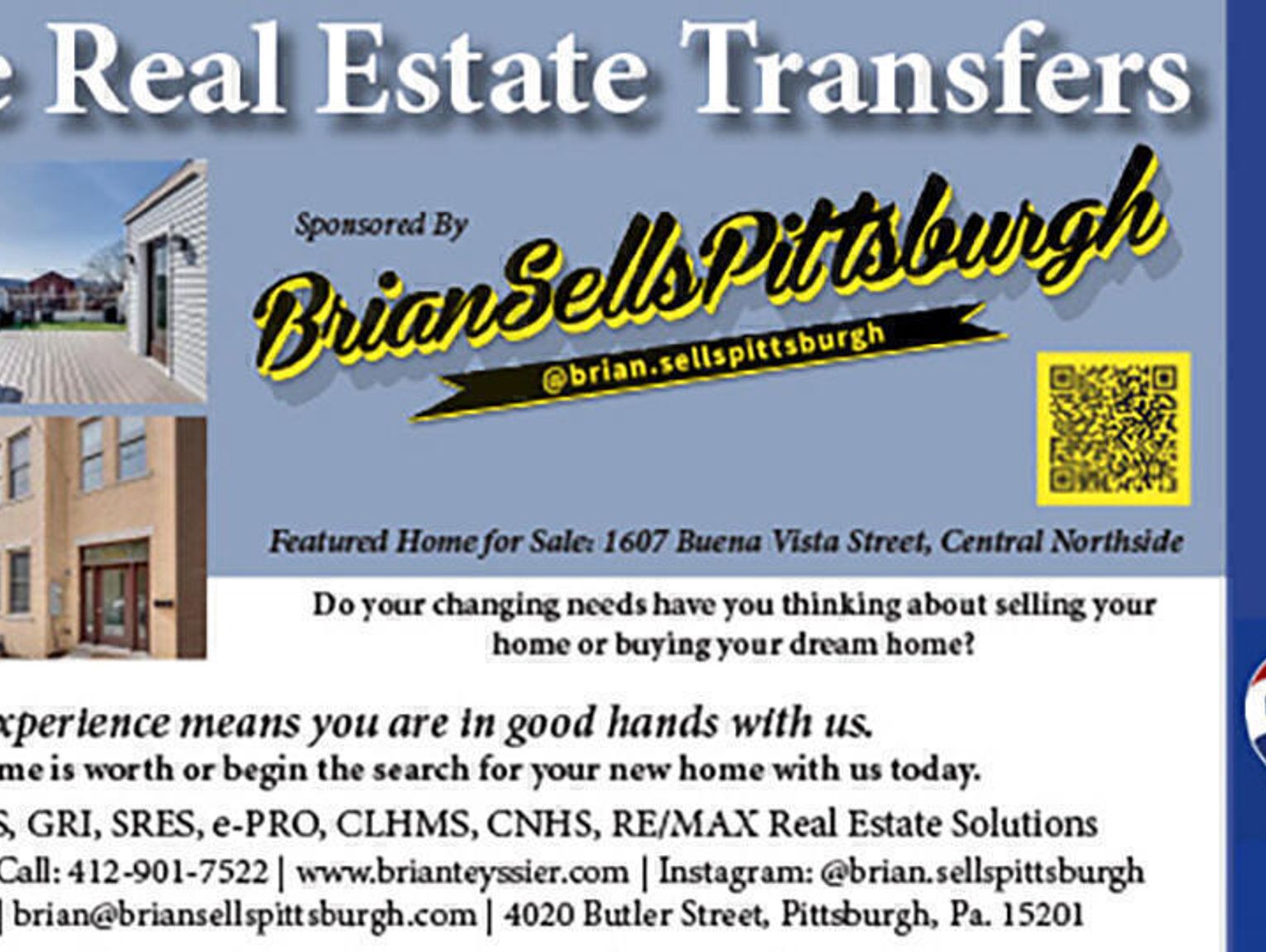 Real Estate Transfers May 24 to May 30